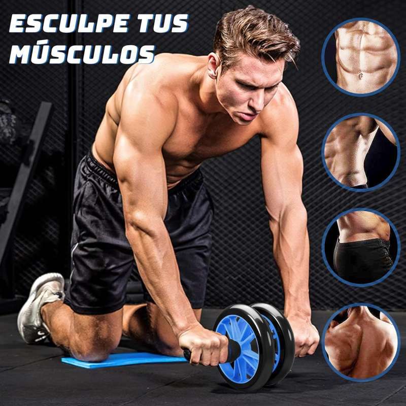 Jual Alat Gym Fitness Roller Push Up Set Bar Jump Rope Hand Gripper 5 ...