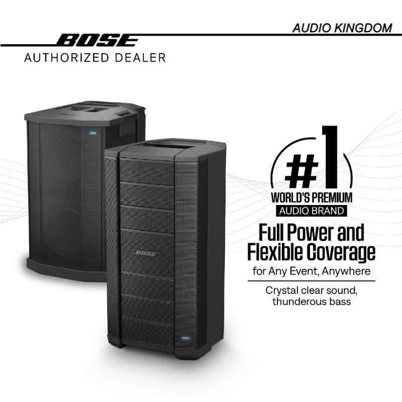 Jual Bose F1 Model 812 Flex Array Loudspeaker System Di Seller Audio ...