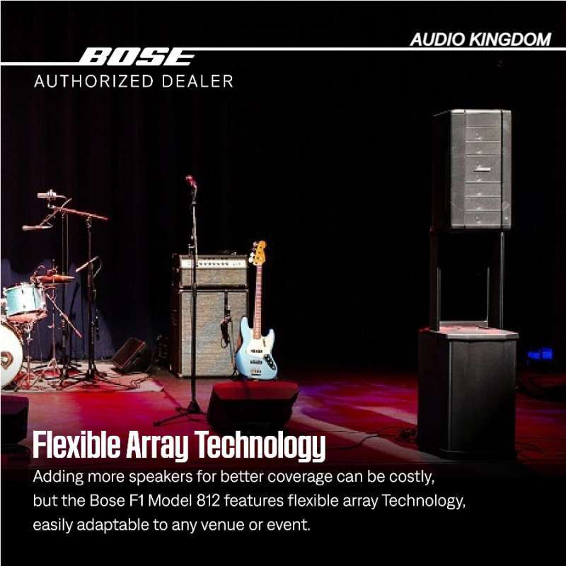 Jual Bose F1 Model 812 Flex Array Loudspeaker System Di Seller Audio Kingdom - Mangga Dua ...