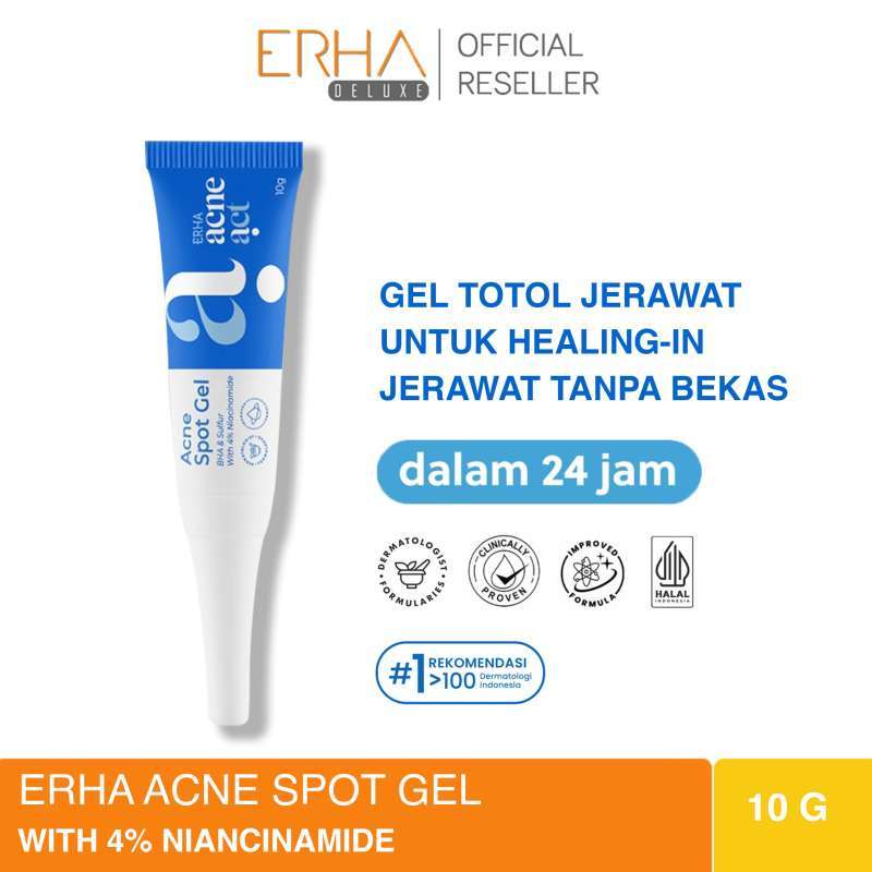 Promo ERHA Acneact Acne Spot Gel - Obat Totol Jerawat - Terbukti Klinis ...