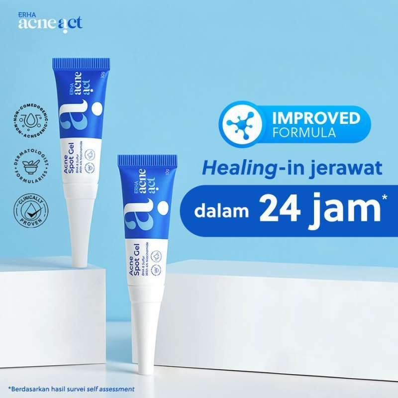 Promo ERHA Acneact Acne Spot Gel - Obat Totol Jerawat - Terbukti Klinis ...