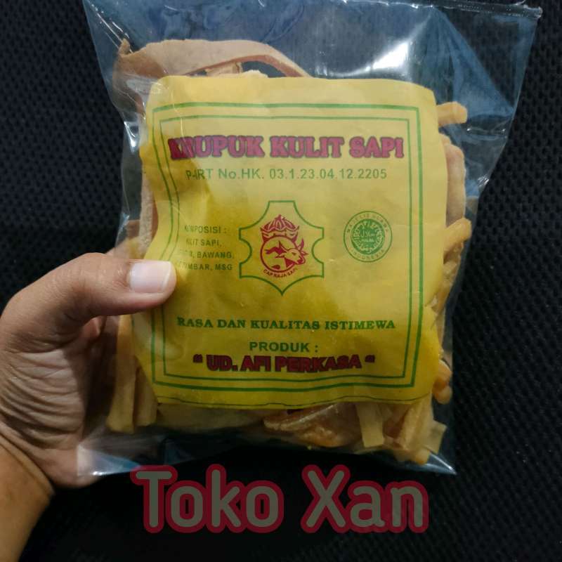 Promo Rambak Kulit Cap Raja Sapi 250 Gr Mentah Krecek Super Nomer 1 ...