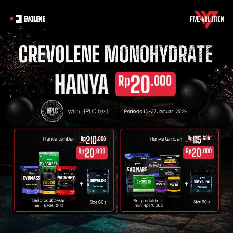 Jual Evolene Whey Protein 50 Sachets 1,9 Kg/ Evo Whey Bpom Dan Halal ...
