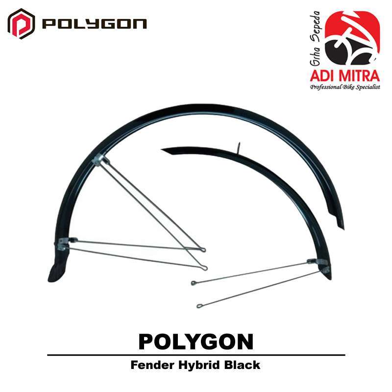 Jual Polygon Fender Set Spakbor Sepeda Hybrid 700c Di Seller Adimitra ...