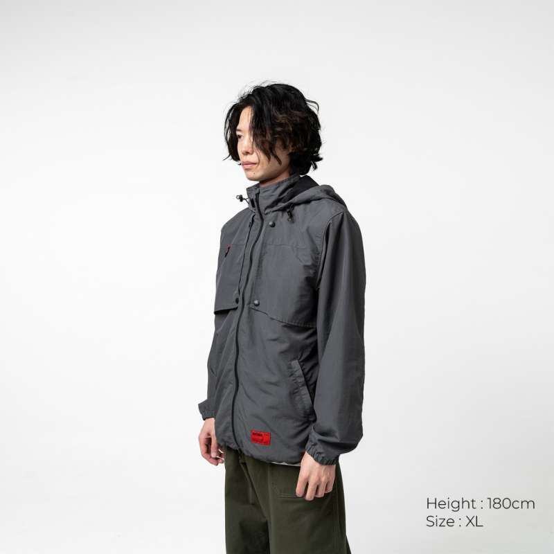 Jual Bodypack Mellbreak Basic Jacket - Dark Grey L Di Seller Bodypack ...