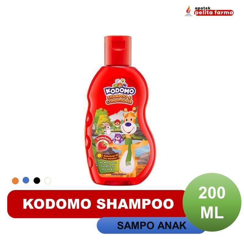 Promo Kodomo Strawberry Shampoo & Conditioner [200 Ml] Diskon 4% Di Seller Apotek Pelita Farma ...