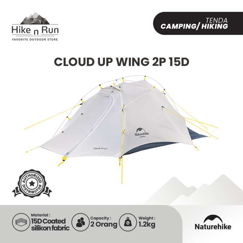 Promo Tenda Cloud Wing 2p Naturehike Nh19zp083 Upgrade 15d Diskon 15% Di Seller Hike N Run ...