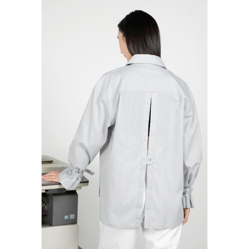 Promo 9 To 12 Signature Back Slit Shirt Kemeja Lengan Panjang Wanita ...
