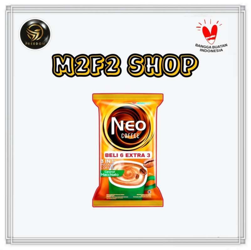 Promo Kopi Neo Coffee Caramel Macchiato Sachet | Renceng Mt - 20 Gr ...