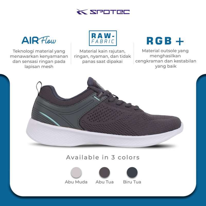 Jual Spotec Sepatu Walking Naomi Abu Tua- Putih Di Seller Spotec ...