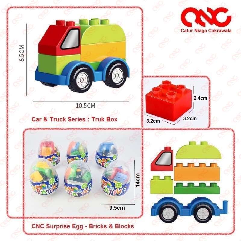 Jual Cnc Surprise Egg Bricks & Blocks ( Gashapon / Gacha ) - Car ...