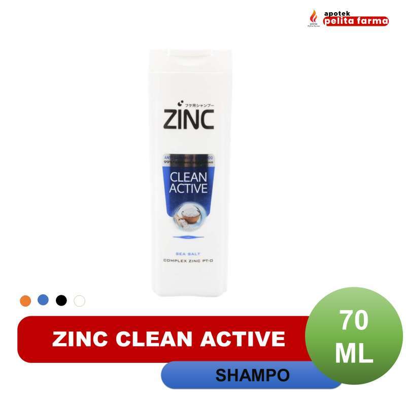 Promo Whs - Zinc Clean Active Bottle Shampoo [70 Ml] - Diskon 4% Di ...
