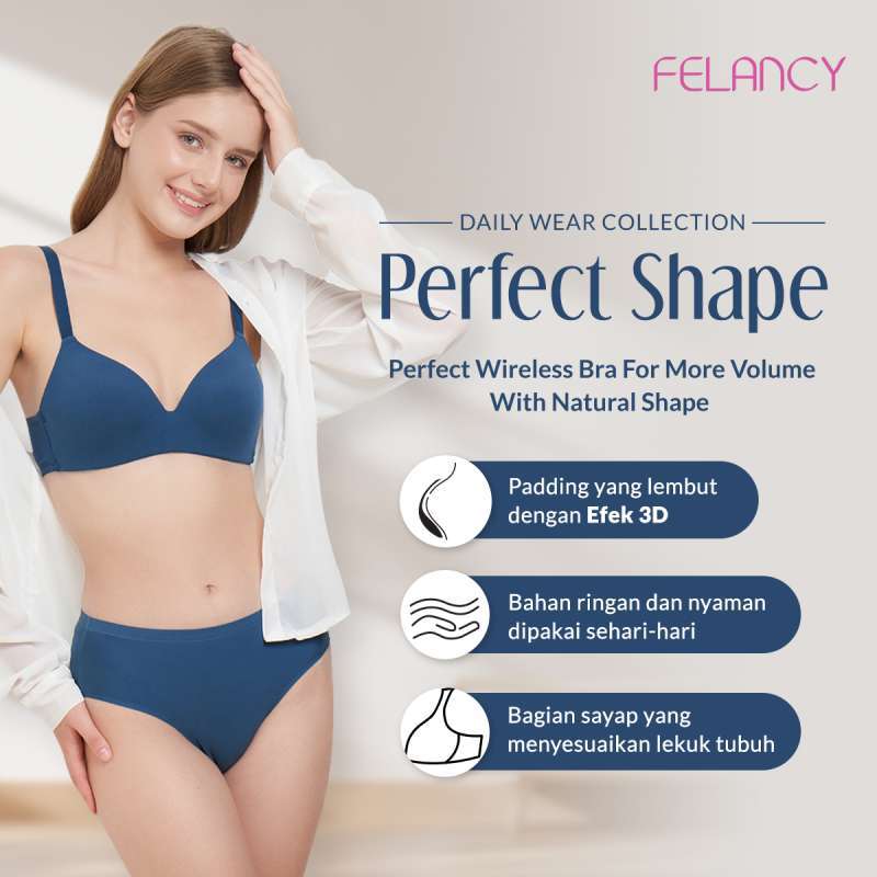 Promo Felancy Bra Perfect Shape 071-1013b - Dark Brown 38b Diskon 35% Di Seller Felancy Lingerie ...