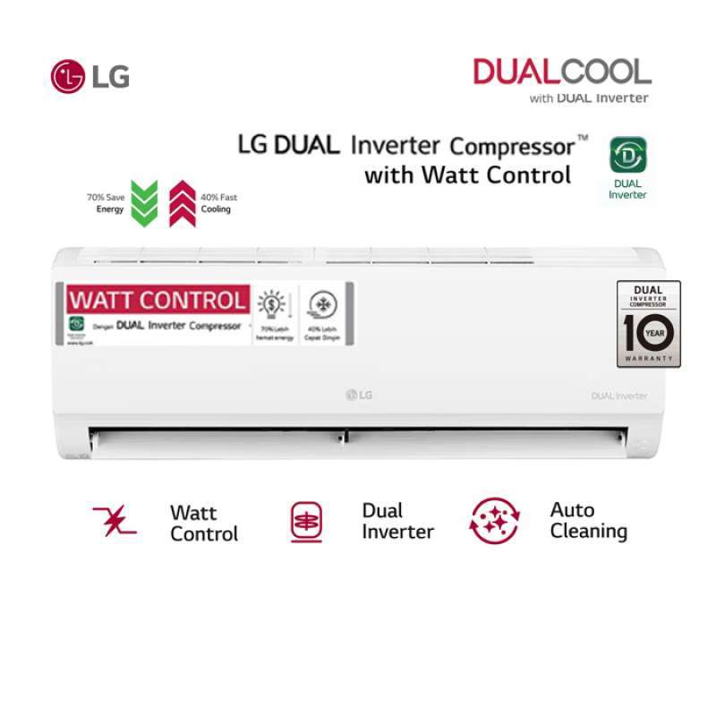 Promo Lg Ac Split Dinding Smart Inverter Dualcool Watt Control 2023 1/2 ...