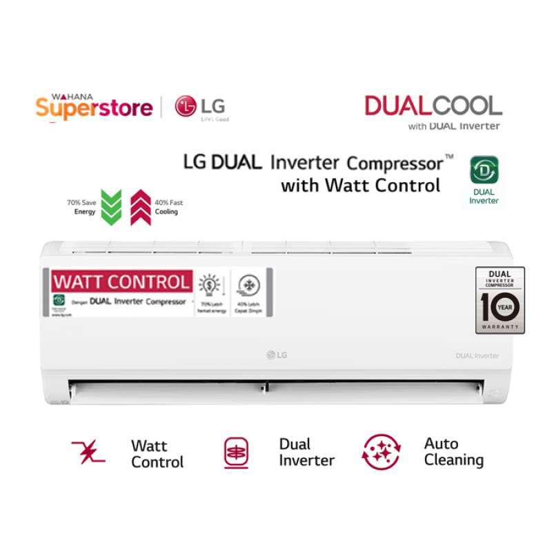 Promo Lg Ac Split Dinding Smart Inverter Dualcool Watt Control 2023 1 ...