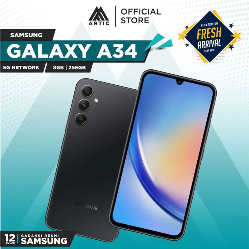 Promo Samsung Galaxy A34 8/256 GB RAM 8 ROM 256 8GB 256GB SEIN Android ...