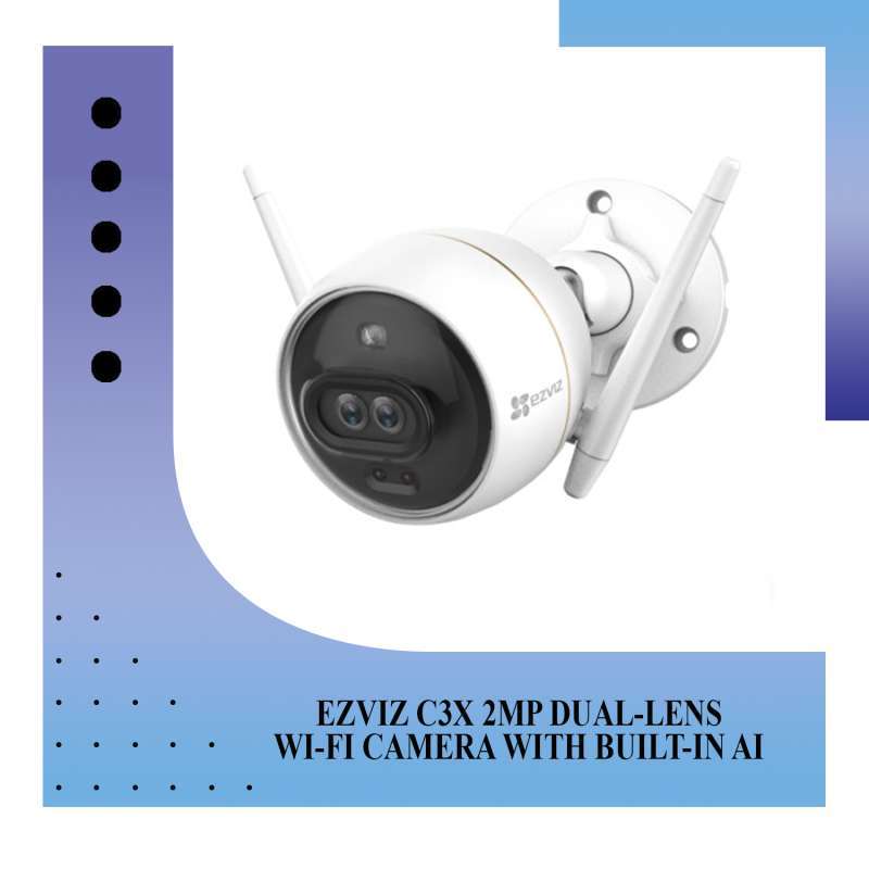 Jual IP CAM EZVIZ C3X 2MP AI Powered Dark Fighter Dual Lens Outdoor ... Jual IP CAM EZVIZ C3X 2MP AI Powered Dark Fighter Dual Lens Outdoor ...