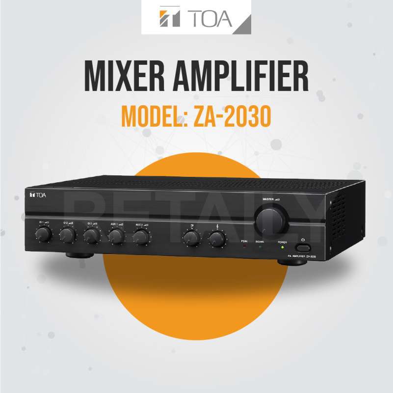 Promo Mixer Amplifier Toa Model Za-2030 | Garansi Resmi Diskon 30% Di Seller Retaily Official ...
