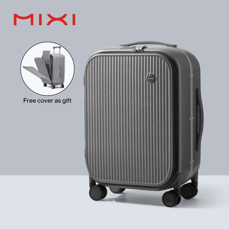 Promo Mixi Cabin Luggage Koper Kabin Front Load 20 Inch M9270 - Grey Diskon 10% Di Seller Mixi ...