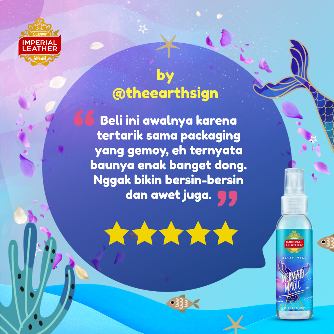 Jual Imperial Leather Body Mist Mermaid Magic 100ml Di Seller ...