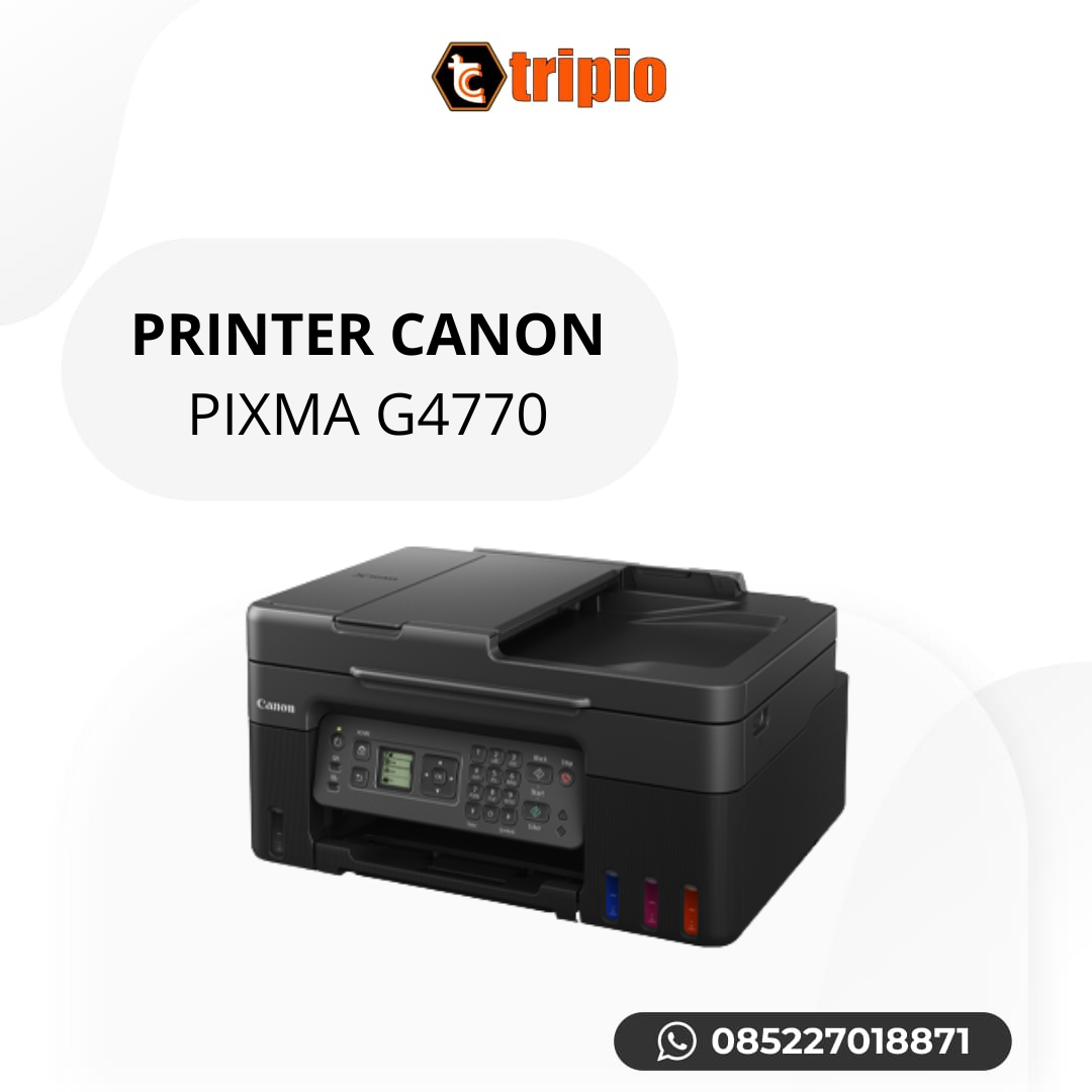 Jual PRINTER CANON G4770 PRINT SCAN COPY FOLIO WIFI di Seller tripio ...
