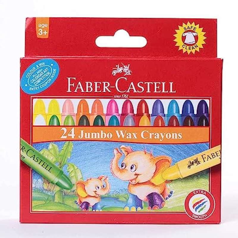 Jual Crayon Faber Castell 12 Original Harga Termurah Agustus 2024 | Blibli