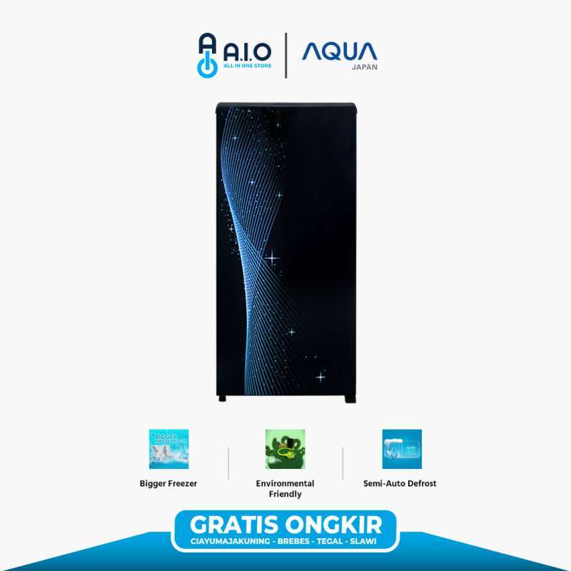 Jual AQUA - KULKAS 1 PINTU - AQR D185(MSB) PROMO GRATIS ONGKIR di ...