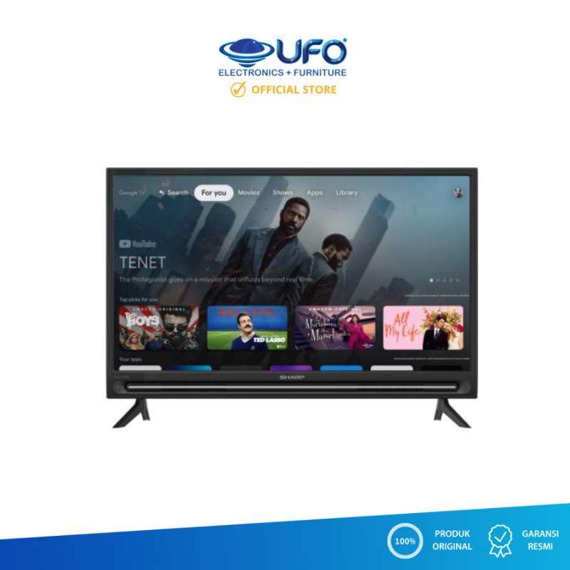 Promo Sharp 2tc32eg1i Led Smart Google Tv Hd Ready 32 Inch Diskon 7% Di ...