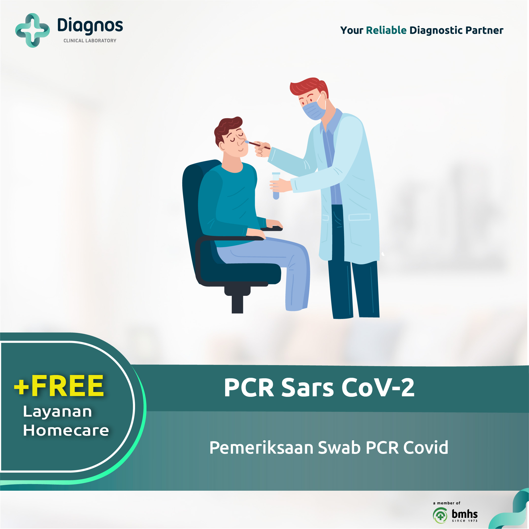 Jual Diagnos Laboratorium Swab Pcr Test Diagnos Laboratorium E-ticket ...