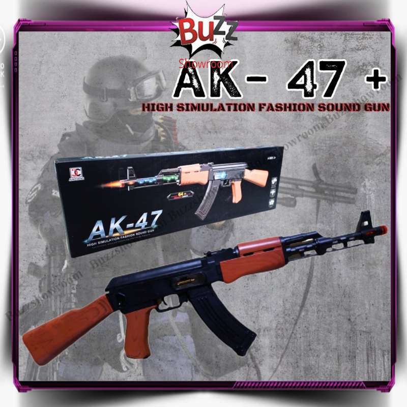 Jual Tembakan Anak Sniper Ak47 Mainan Pistol Senjata Senapan Infrared ...