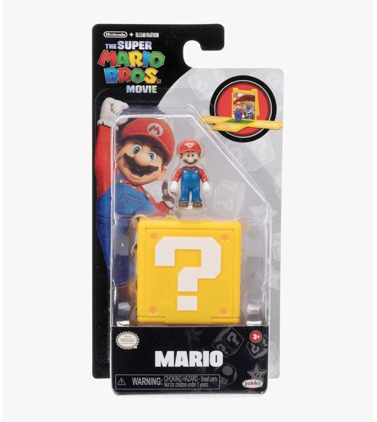 Jual Jakks The Super Mario Bros Movie 1.25 Mini Figure with Question ...