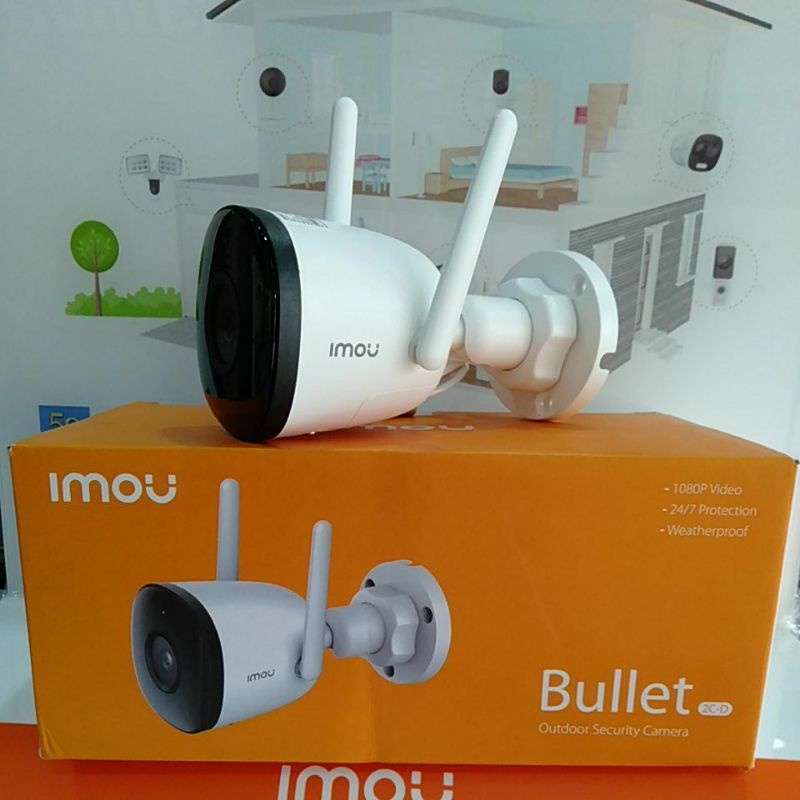 Jual Imou Bullet 2e 1080p Smart Ip Camera Outdoor Wifi Full Colour ...