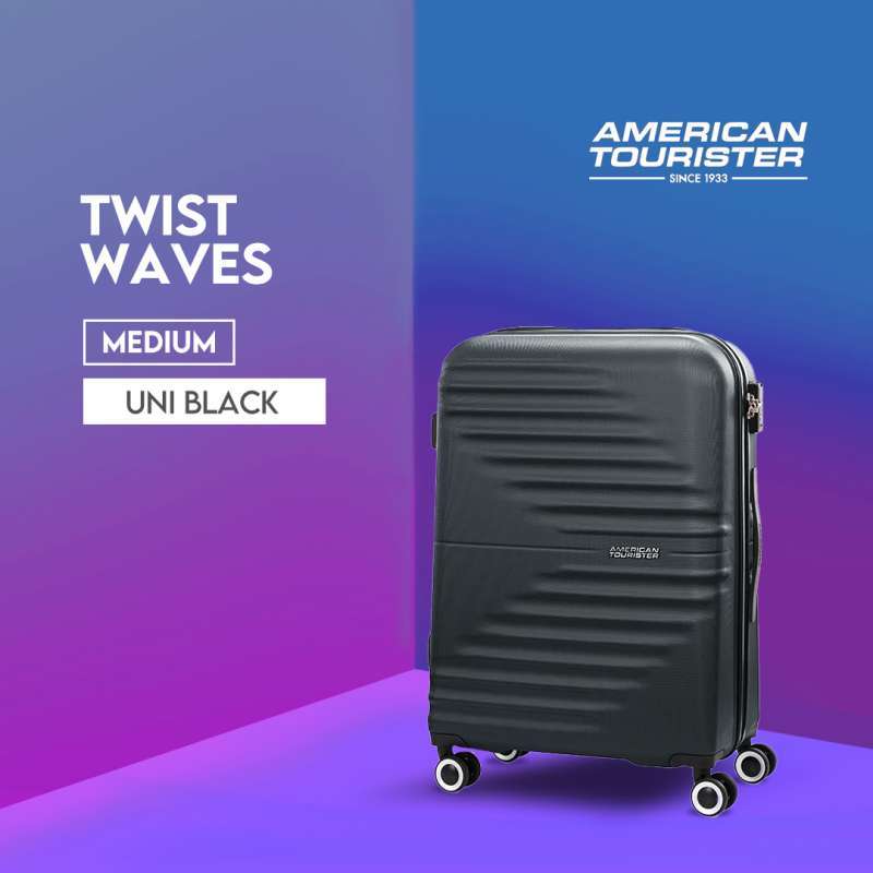 Promo American Tourister Koper Hardcase Twist Waves Medium 24inch -uni ...
