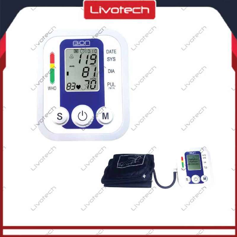 Jual Lv-03 Bion Tensimeter Digital Lengan/pengukur Tekanan Darah/arm ...