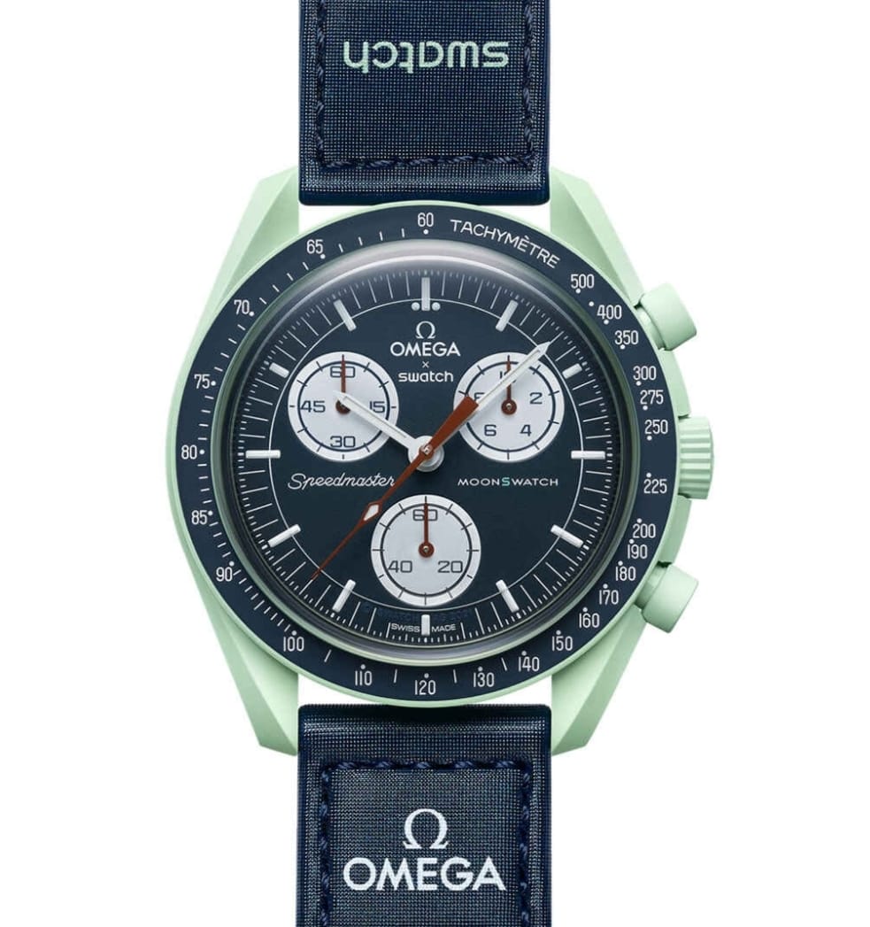 Jual promo jam tangan original swatch x omega bioceramic moonswatch ...