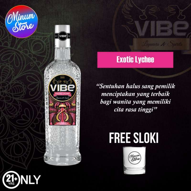 Jual VIBE EXOTIC LYCHEE di Seller Minum Store Official Store - Kebon ...