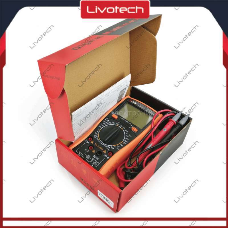 Jual Multitester Digital Victor Vc890d Multi Meter Avo Avometer Vc 890d ...