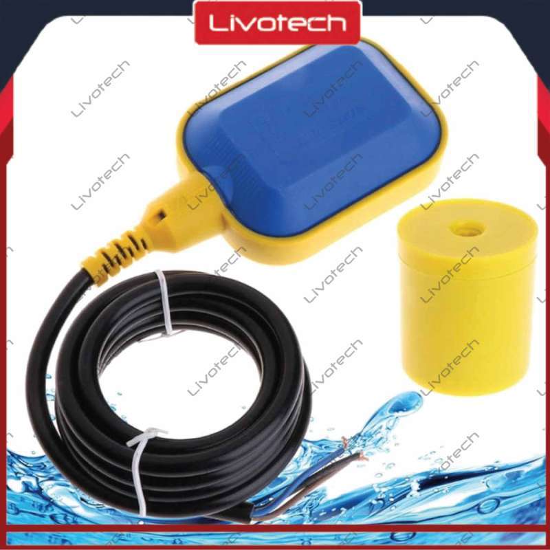 Jual Float Switch Sensor Pelampung Pompa Air Celup 2 Meter Fluid Level ...