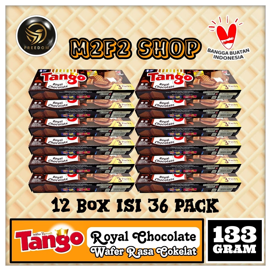 Promo Tango Wafer Royal Chocolate | Krim Cokelat Box - 133 gr (Kemasan ...