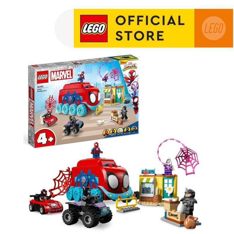 Promo Lego Spidey 10791 Team Spidey's Mobile Headquarters Building Toy ...