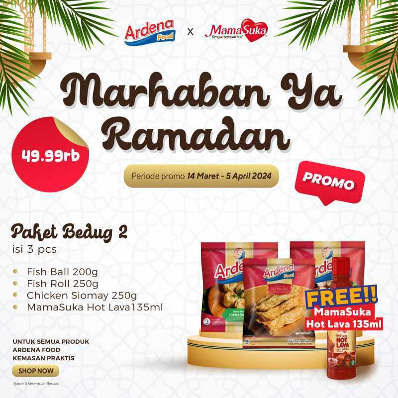 Promo Paket Ramadan Ardena Food - Paket Bedug 2 Halal Diskon 9% Di ...