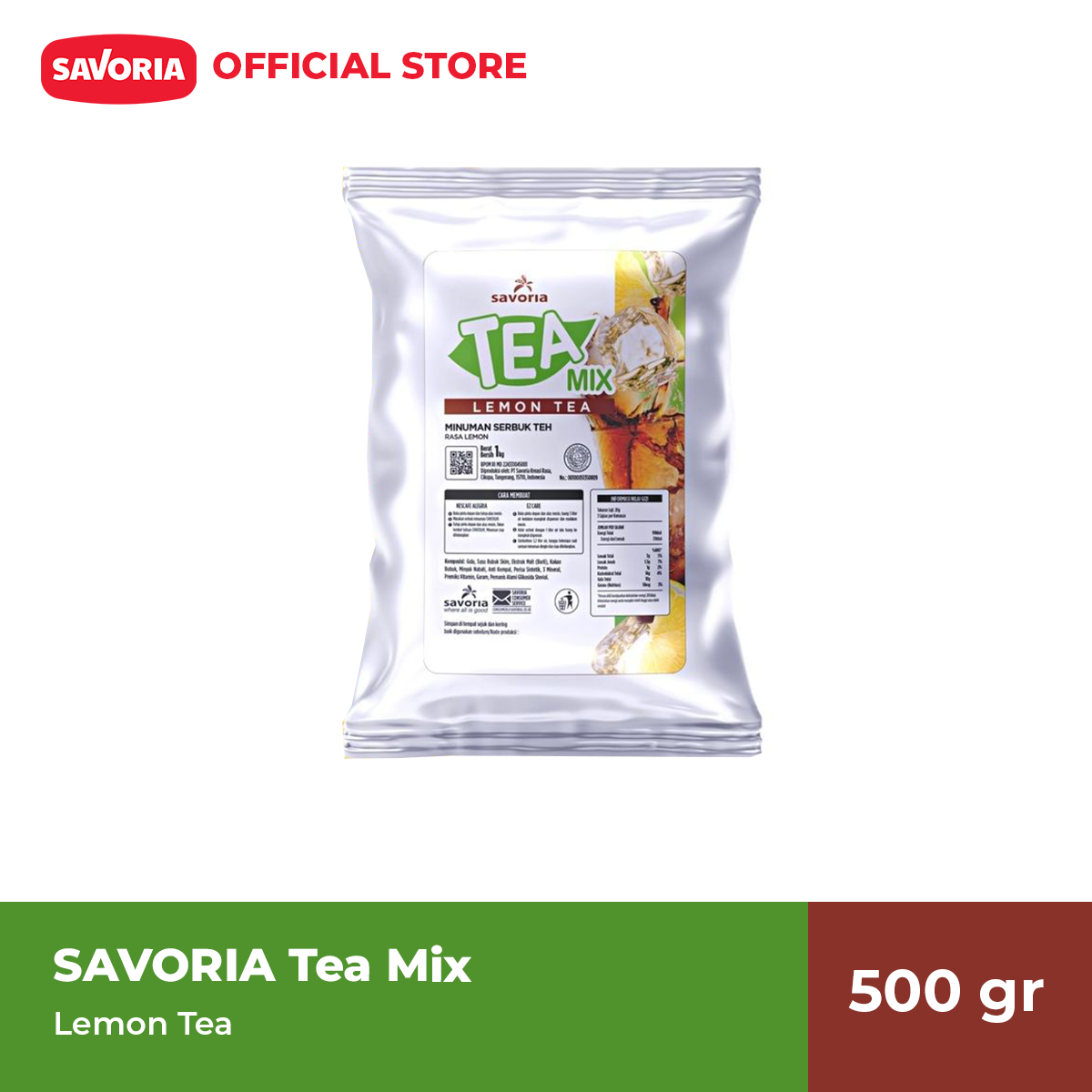 Jual Surabaya - SAVORIA Tea Mix Lemon Tea Powder Mix - Bubuk Minuman ...