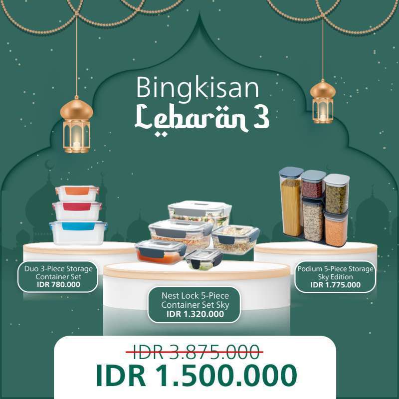 Jual Joseph Joseph Storage Bundling Podium Sky - Nest lock - Duo 3 ...