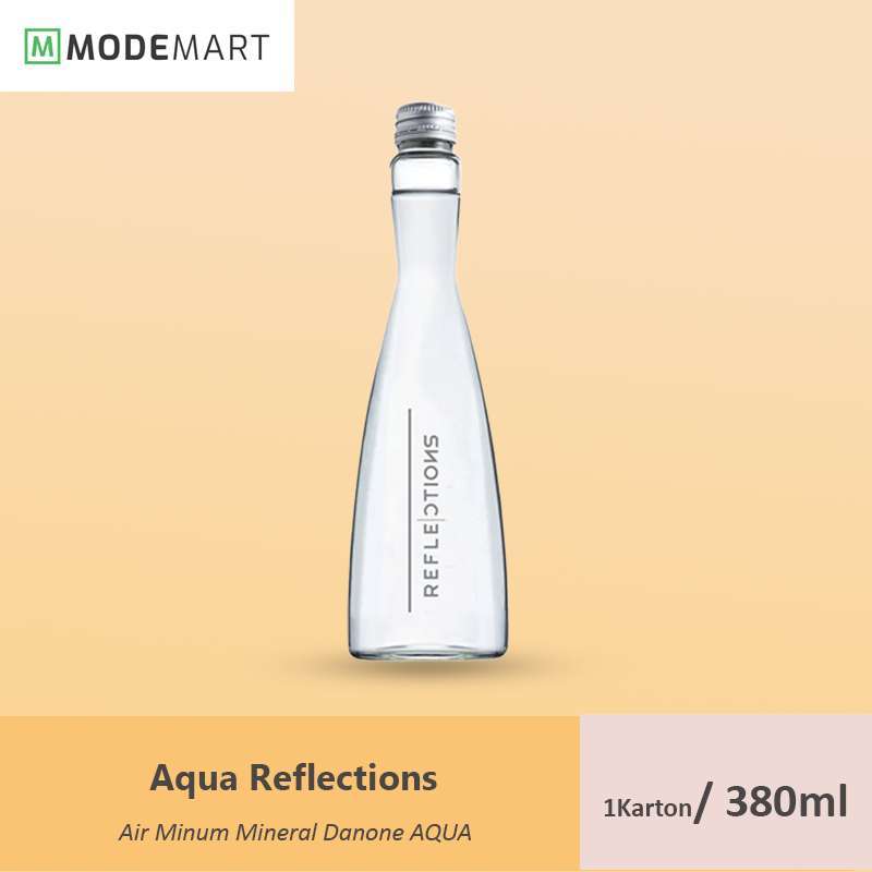 Jual Aqua Reflection 380ml Karton an ( Air Minum Mineral ) di Seller Mode Mart Official Store ...