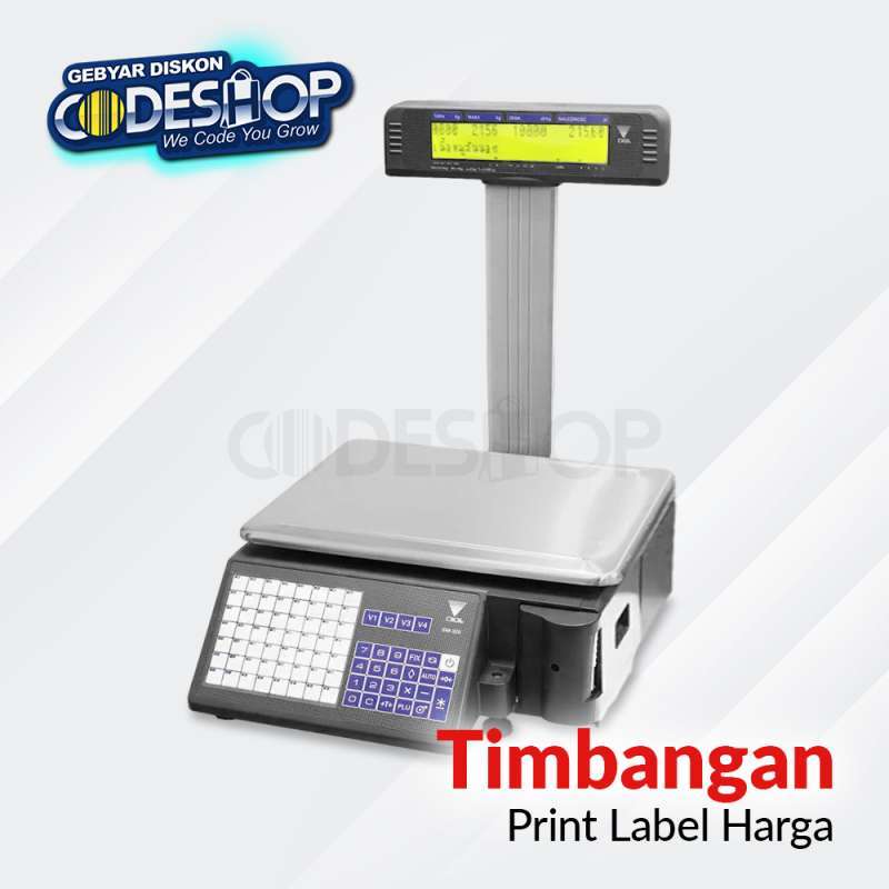 Jual DIGI SM-320P Timbangan Digital Pole Display Timbangan Buah ...