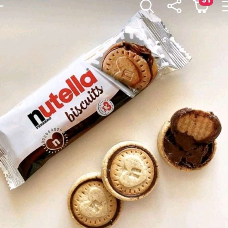 Jual Ferrero Nutella Biscuits Sachet Di Seller Food And Such - Tanjung ...