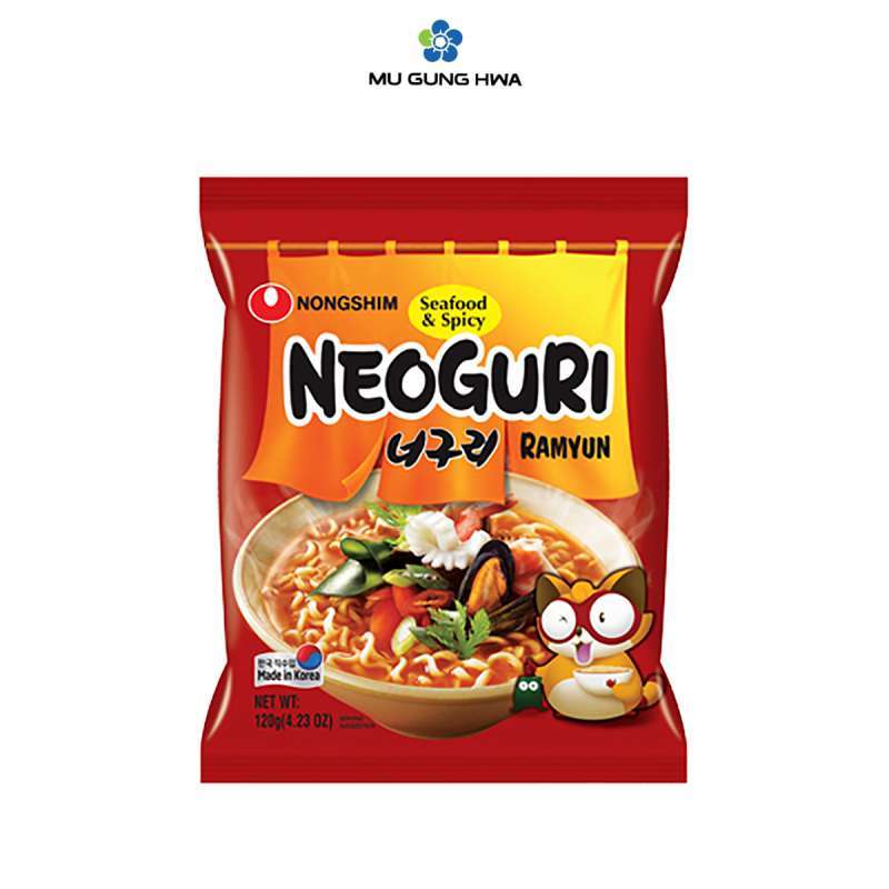 Jual Nongshim Neoguri Udon Noodle Soup & Spicy Seafood 120g* di Seller ...