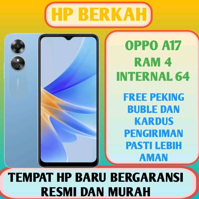 Jual oppo a17 4/64 garansi resmi indonesia di Seller Hp berkah ...