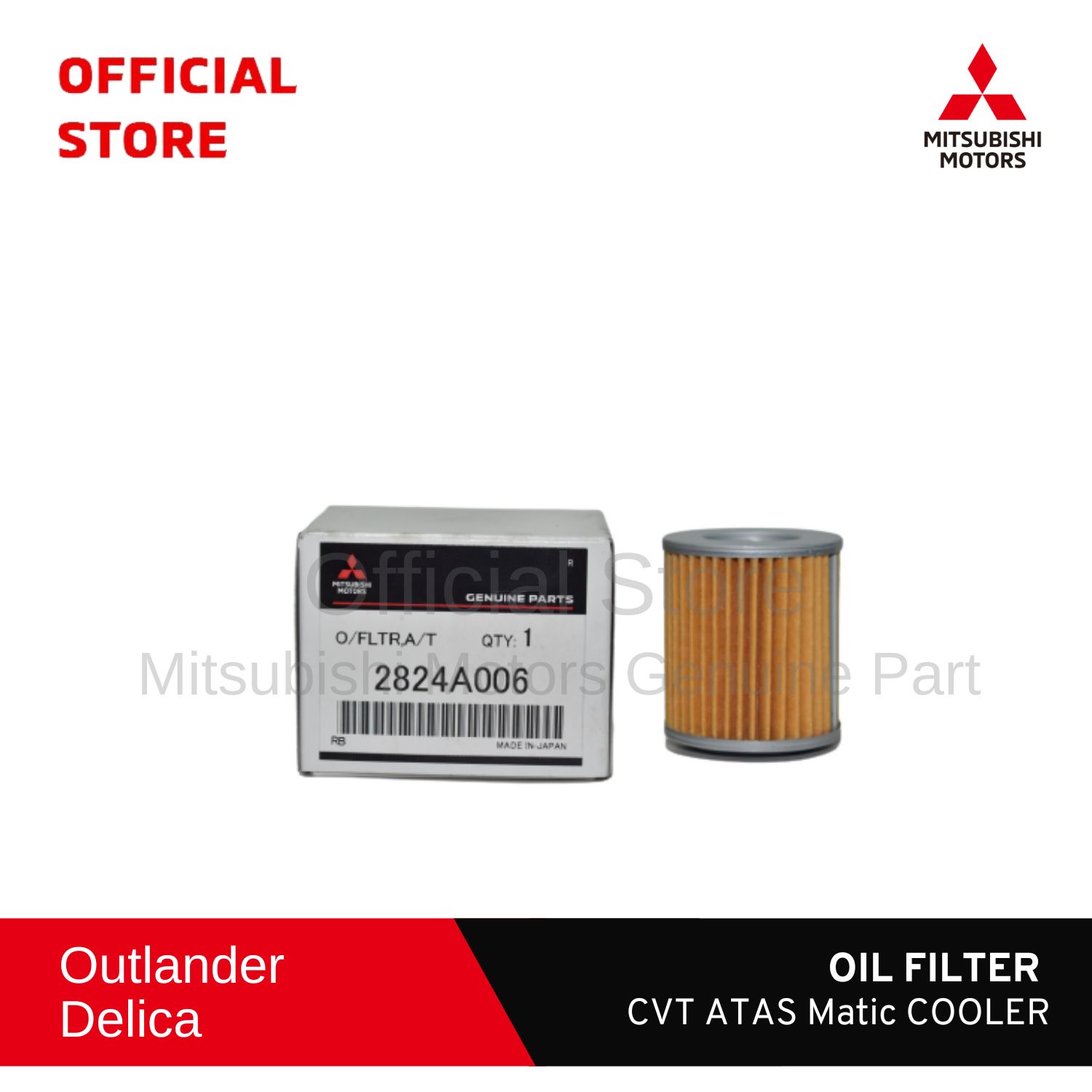 Promo Mitsubishi Motors OIL FILTER CVT ATAS Matic COOLER Outlander ...