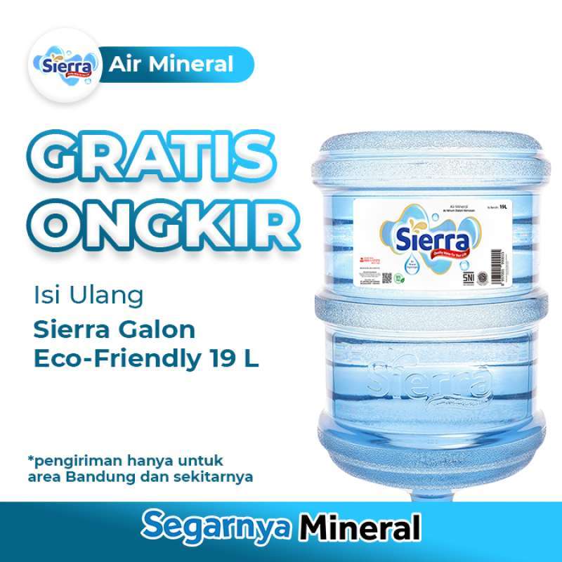 Jual Isi Ulang Galon Sierra 19l Di Seller Sierra Mineral Water Official ...